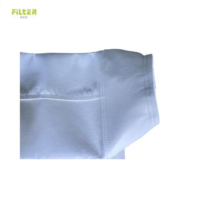 China Air Filter 550GSM Polyester Oil & Water Repellent Filter Sleeves For Cement Plant for sale