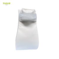 China Custom 550GSM Polyester Needle Felt Steel Ring Filter Bag for Air Filter for sale