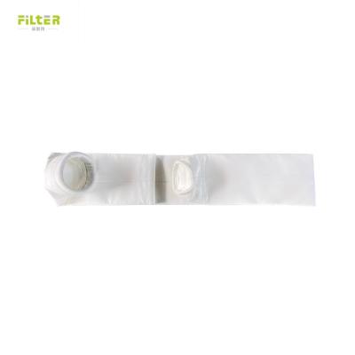 China Dust Bag High Temperature Polyester Nomex PTFE Filter Bag for sale