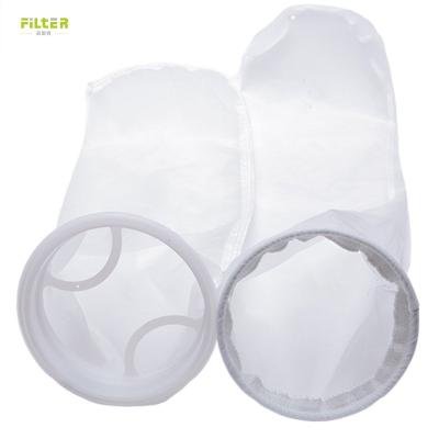 China 25 Micorn Filter Bag PP Nylon Polyester Water Filter Bag for sale