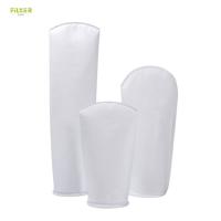 China 1 5 10 25 50 100 150 Micron Liquid Industrial Nylon PP Polyester Bag Filter for sale