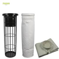 China Nomex Needle Felt P84 PTFE Polyester Asphalt Mixing Plant Aramid Filter Bags for sale
