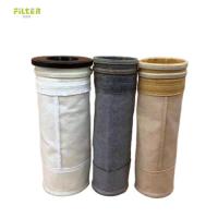 China Industrial Filter-Bag Manufacturing Filter Sleeves Dust Collector Polyester PPS PTFE P84 Nomex Fiberglass Bag Dust Filter Bag With Filter for sale