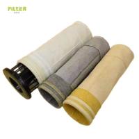 China High Temperature P84 Polyamide Nomex PTFE Filter Bag For Dust Collector for sale