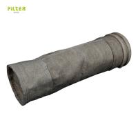 China 400gsm~550gsm Polyester Anti-static With PTFE Membrane Polyester Felts Filter Bag For Wooden Plant for sale