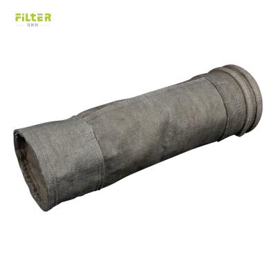 China 400gsm~550gsm Polyester Anti-static With PTFE Membrane Polyester Felts Filter Bag For Wooden Plant for sale