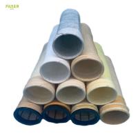 China 400gsm~550gsm Polyester Anti-static With PTFE Membrane Polyester Felts Filter Bag For Wooden Plant for sale