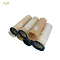 China 550GSM P84 Dust Bag PTFE Membrane Coated Dust Bag Good Filtration Performance Mesh Filter Bag for sale