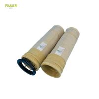 China Customized P84 Pleated Dust Collecting Clamp Snap Band Made Polyester Nomex Filtration Equipment Filter Bag for sale