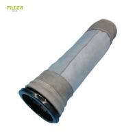 China 750gsm~850gsm Woven Fiberglass Filter Bag For Cement Plant for sale
