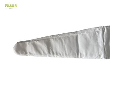 China Round Shape 500gsm Polyester Cloth Filter Bags For Industry Dust for sale