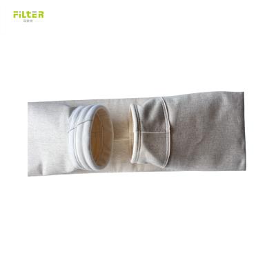 China 2.0mm Thickness Heat-set Aramid Filter Bag for Dust Collector Customized Sizes for sale