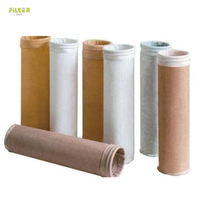 China Dust Collector Filter Bags with Singeing Calendering and Heat Set Finish Treatment for Durable Industrial Filtration for sale