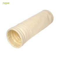 China Industrial Dust Collector Filter Bags Featuring 100 percent Meta Nomex Fiber with Excellent Anti Abrasion and Chemical Resistance Properties for sale