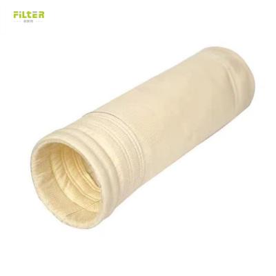 China Industrial Dust Collector Filter Bags Featuring 100 percent Meta Nomex Fiber with Excellent Anti Abrasion and Chemical Resistance Properties for sale