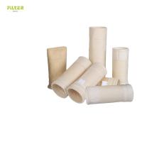 China Industrial Grade Aramid Filter Bag Made from 100 Percent Meta Aramid Fiber for Durable Dust Collection Applications in Harsh Environments for sale
