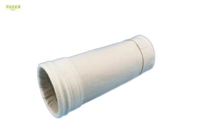 China Industrial Grade Polyester Nomex Filter Bag with Heat Set Finish Treatment for Enhanced Durability in Dust Filtration Applications for sale