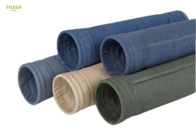 China Chemical Resistant PPS Nomex Filter Bags Suitable for Electrolysis Specialty Membranes and High Temperature Industrial Processes for sale