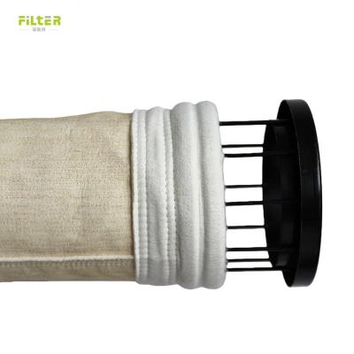 China 550gsm Nomex Filter Bag Diameter 130Xlength 4500mm for Industrial Dust Collector for sale