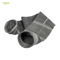China Industrial Grade Polyester Baghouse Filter Bags with Singeing and Calendering Finish Treatment for Enhanced Dust Filtration Efficiency for sale