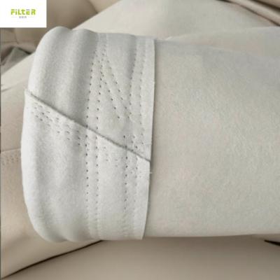 China Reforcement 100mm Industrial Polyester Nomex Nomex Filter Bag for sale