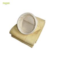 China 100% Industrial Felt Filter Bags 550gsm Nomex Filter Sleeves with PTFE membrane for sale