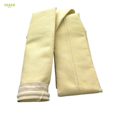 China Fiberglass Filter Bag Featuring Heat Set and Calendering Finish Treatments for Enhanced Durability and Dust Filtration for sale