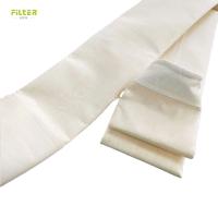 China Industrial Dust Pocket Filter 850gsm High Temperature Fiberglass Filter Bag for sale