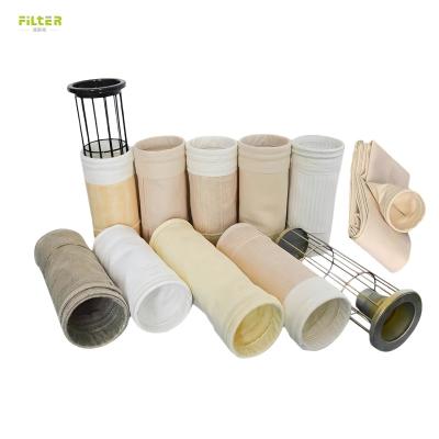 China Industrial Filter Bag Offering Dust Collection Solutions for Cement Coal Mine Steel Plant with Various Fibre Options for sale