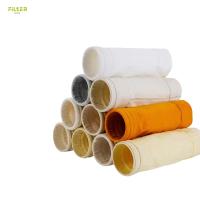 China Industrial Aramid Filter Bag Featuring Needle Punched Felt and Reinforced Bottom for Enhanced Dust Collection Efficiency for sale