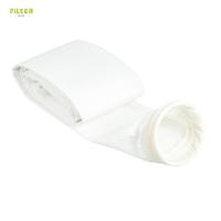 China Durable Felt Filter Bags Needle Punched Polyester Felt with Reinforced Bottom for Industrial Dust Collection and Filtration Systems for sale