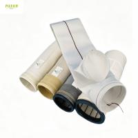 China Industrial Grade Baghouse Filter Bags Featuring Needle Punched Polyester Felt and Reinforced Bottom for Dust Filtration Performance for sale