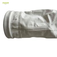 China Industrial Grade Baghouse Filter Bags Featuring Needle Punched Polyester Felt and Reinforced Bottom for Dust Filtration Performance for sale