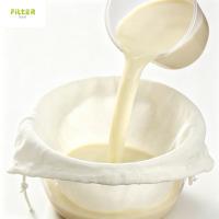 China Food Grade Nylon Filter Bags,Reusable Fine Mesh Strainer Bag for Soy Milk,Nut Milk for sale