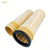 China Heat resistant meta Aramid filter bag,PTFE filter bag,Polyester filter bag for sale
