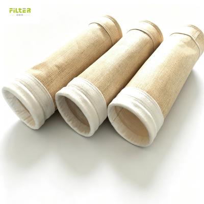 China Heat Resistance Aramid & PPS & Fiberglass Filter Bags for Industrial Dust Collection for sale