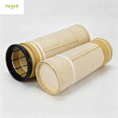 China Heavy-duty dust filter bags for baghouse systems. PPS acid resistant, Aramid high heat & wear resistance, Fiberglass for extreme temperature flue gas. for sale