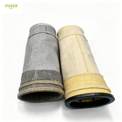 China Manufacture High temperature PPS aramid fiberglass dust filter bag for baghouse for sale