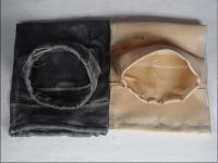 China Oil&Water Repellent Fiberglass Filter Bag 630GSM Customized Length for sale