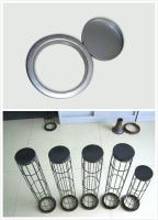 China High Strength Filter Parts Filter Cage Top And Bottom Cap Easy To Install for sale