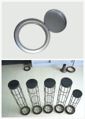 China High Strength Filter Parts Filter Cage Top And Bottom Cap Easy To Install for sale