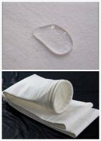 China Oil and Water Repellent Polyester Filter Bag 450GSM~550GSM For Steel Plant for sale