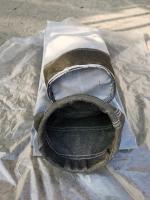 China Alkaline Resistance Fibreglass Filter Bag Cement Plant Use High Temperature for sale