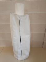 China Customized White Polyester Filter Ba , Water Treatment Dust Filter Bag for sale