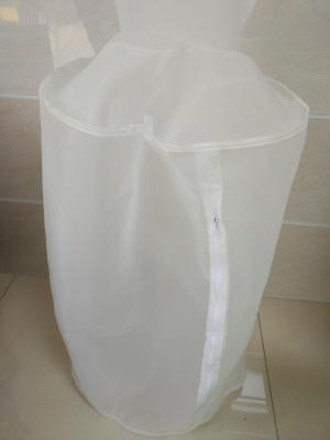 China Food Grade Micron Polyester Nylon Mesh Water Liquid Filter Sock 5 10 25 50 100 200 250 300 400 500 for sale