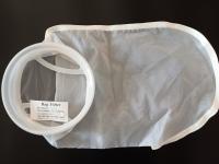 China 100% Food Grade Nylon Water Filter Bag 300 Micron With Hanging Loop for sale