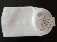 China Nylon Polyester 500 Micron Mesh Filter Bags Welded Heat Sealed for sale