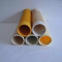China Aramid Fibers PPS 5 Micron Glazed Finish Paint Filter Bags for Bag Filter for sale