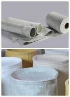 China Dust Treatment Industrial Filter Cloth / Dust Collector Filter Bag Material for sale