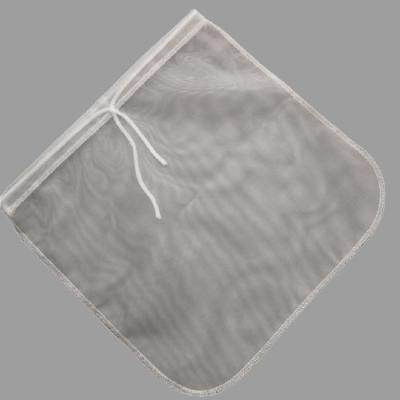 China Food Grade 25 50 Microns Nylon Polyester Liquid Filter Bag For Grain Brewing for sale